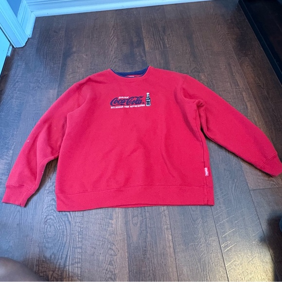 Coca Cola | Sweaters | Coca Cola Red Mens Sweater | Poshmark
